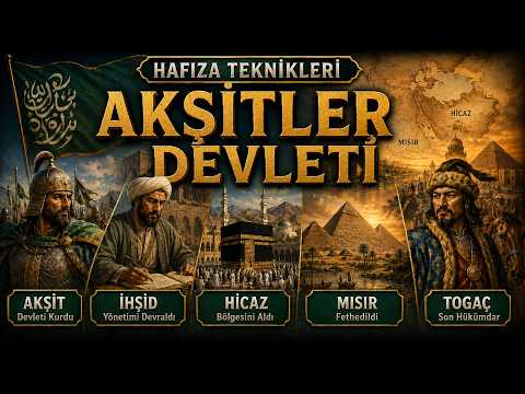 Akşitler Devletini Çöz – (Hafıza Teknikleri) (Akşit–İhşid–Hicaz–Mısır–Togaç)