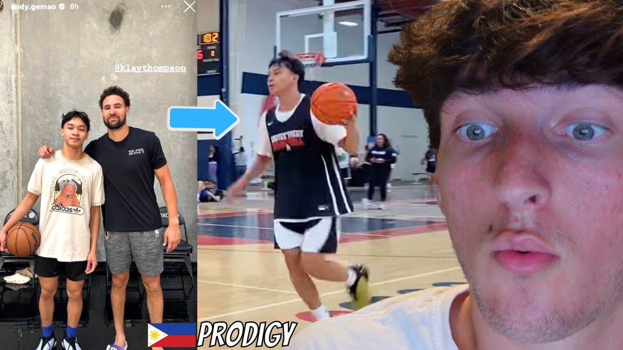 Andy Gemao First Game in the U.S & Gets BUCKETS! - YouTube