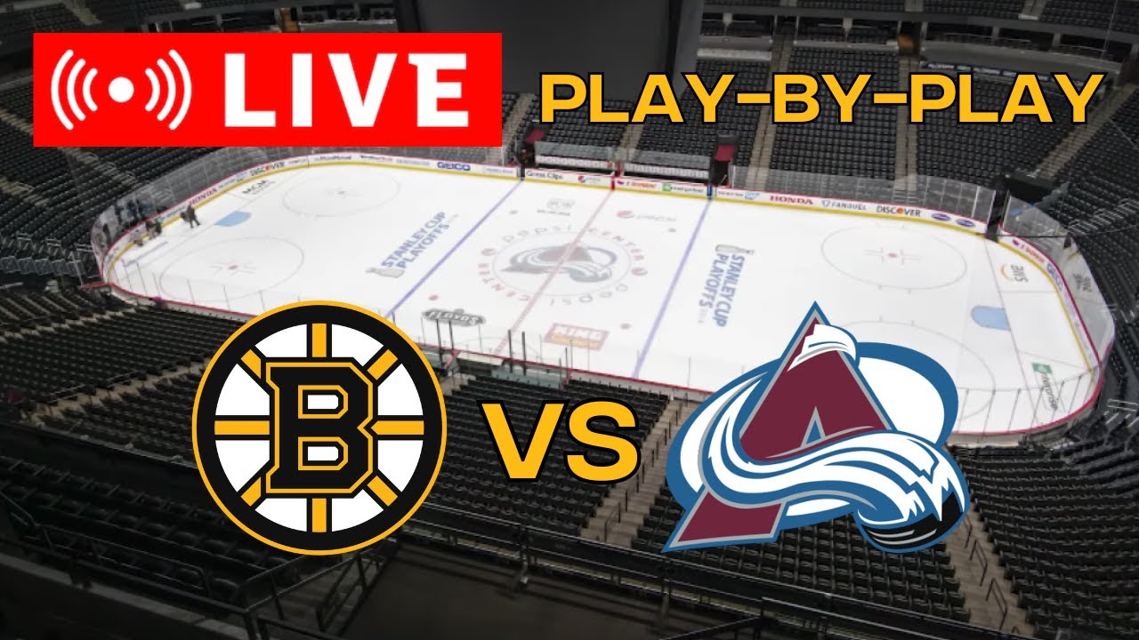 LIVE: Boston Bruins VS Colorado Avalanche Scoreboard/Commentary! - YouTube