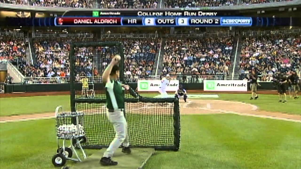 Daniel Aldrich 2011 TD Ameritrade HR Derby Highlights - YouTube