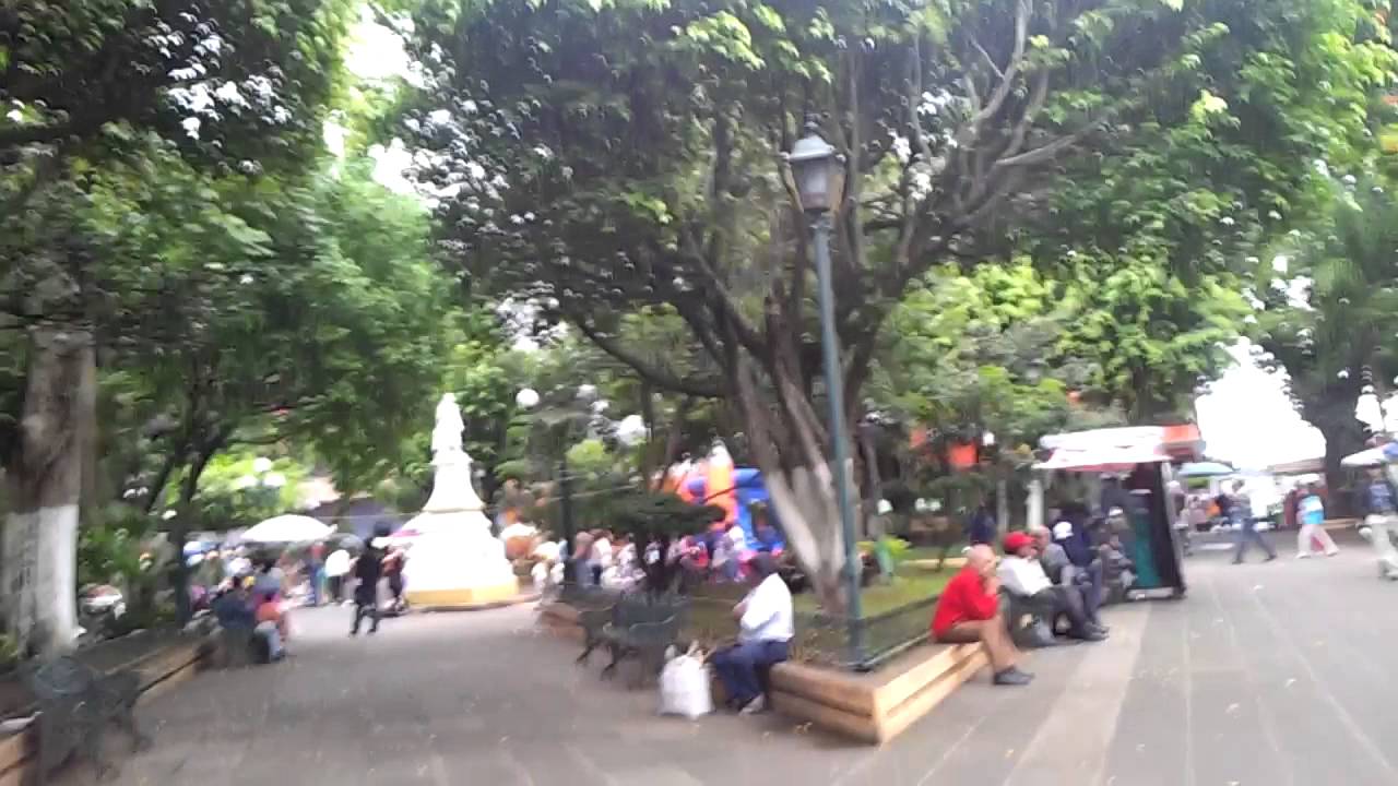 Coatepec, Ver. Parque Central - YouTube