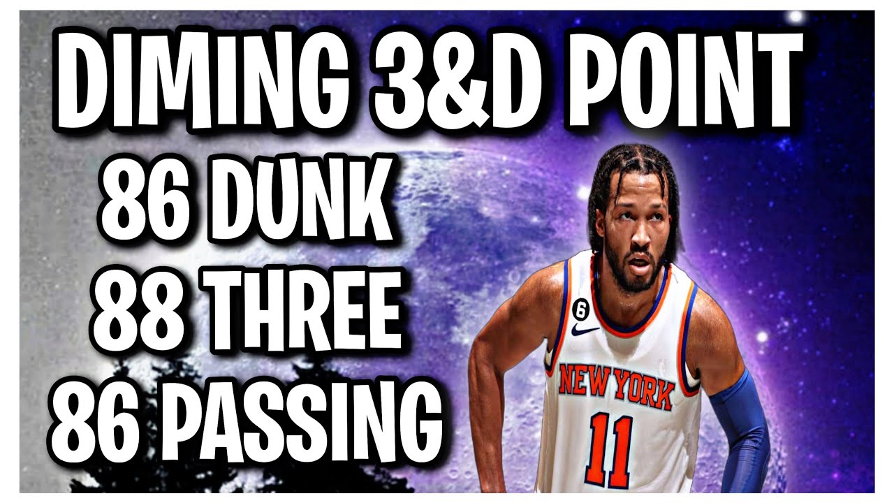 BEST POINT GUARD BUILD NBA 2K23 CURRENT GEN (BEST DIMING 3&D POINT ...