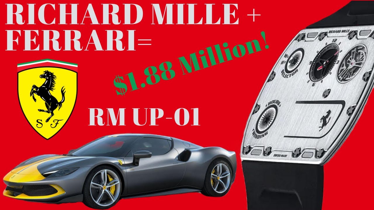 RICHARD MILLE /FERRARI COLAB BREAKS RECORD ! - YouTube