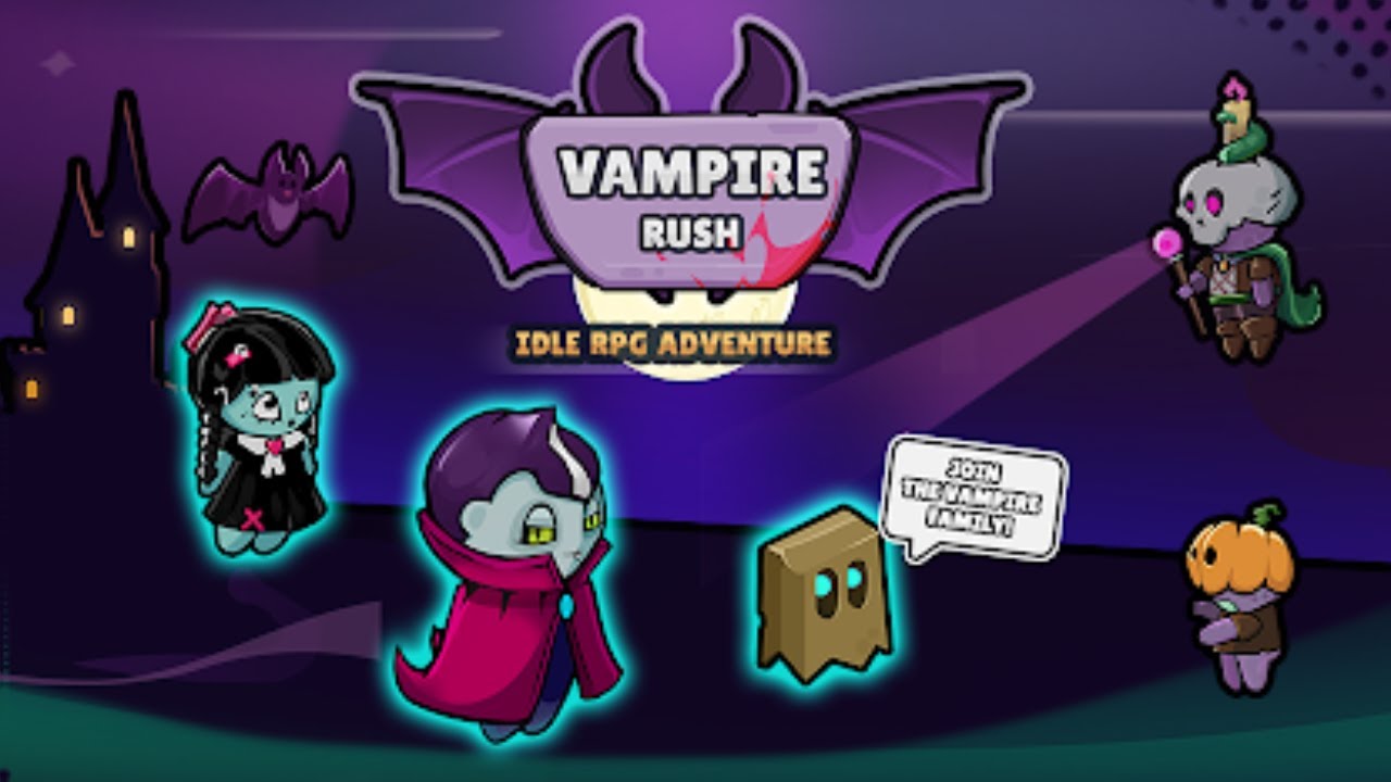 Vampire Rush: Idle RPG Game Android Gameplay - YouTube