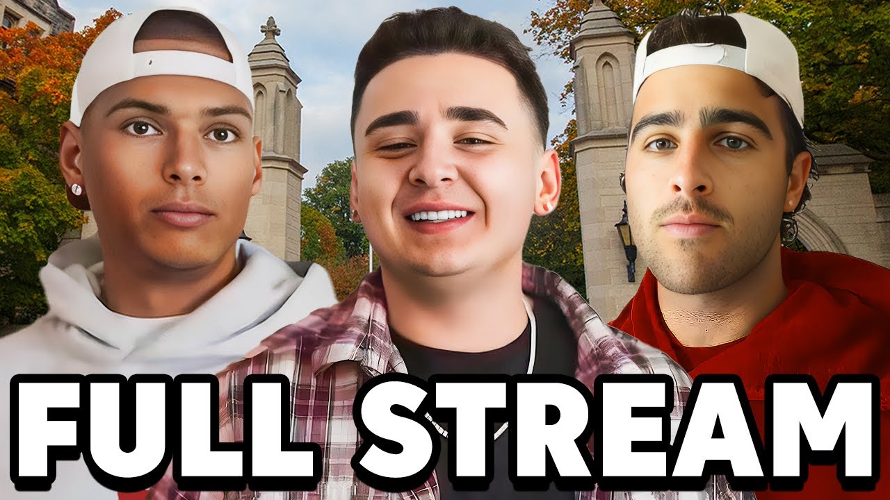 Lacy Joins A Frat W/ Marlon & Nick Nayersina | FULL STREAM - YouTube