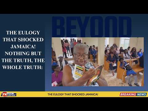 The Eulogy That Shocked Jamaica! 😱 Elda Had One Final Message: Then They CUT The Mic!