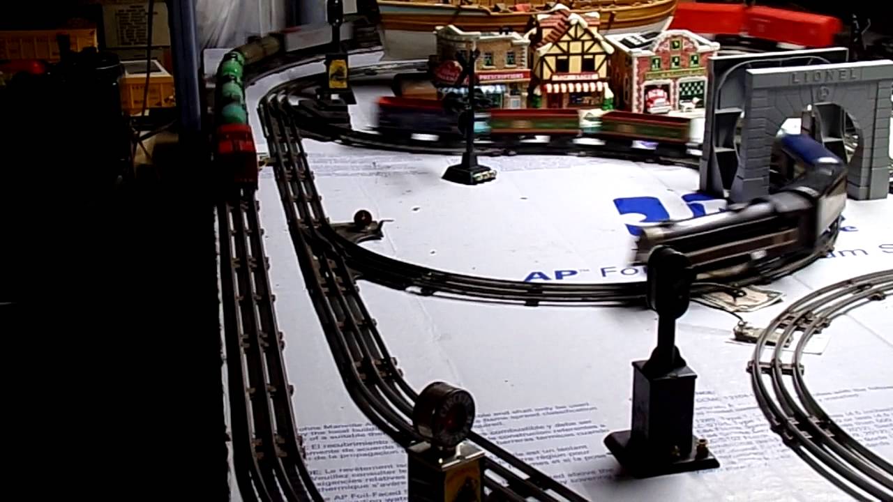 Marx 4x8 Layout 02 - YouTube