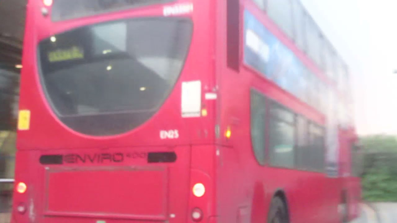 LK57 EJN/EN25 running out of service @North Greenwich - 19th June 2019 ...