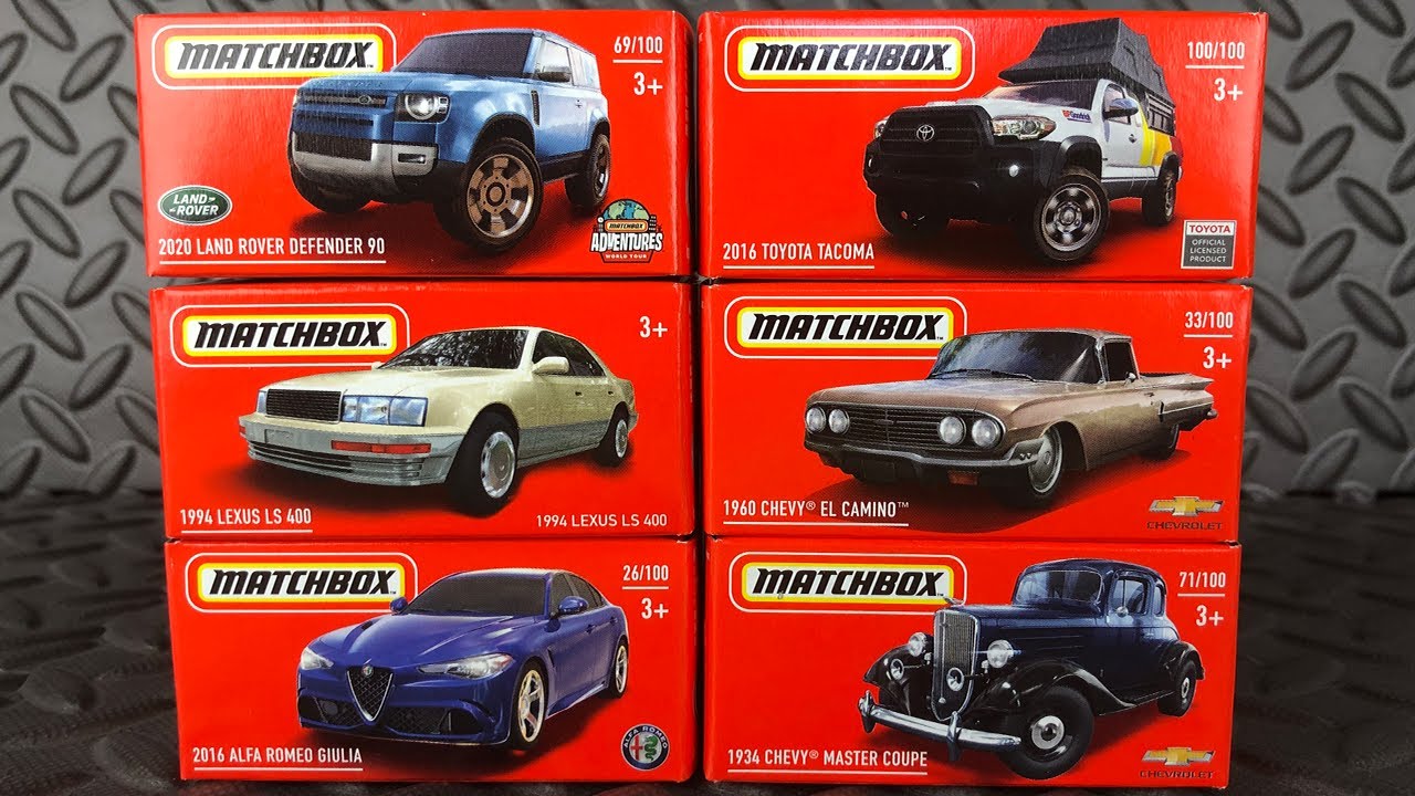 MATCHBOX 2022 Power Grabs UNBOXING! - YouTube