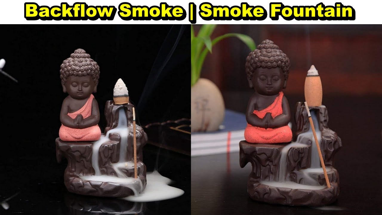 Backflow Smoke | Smoke Fountain | Smoke Waterfall Fountain | Statue For ...