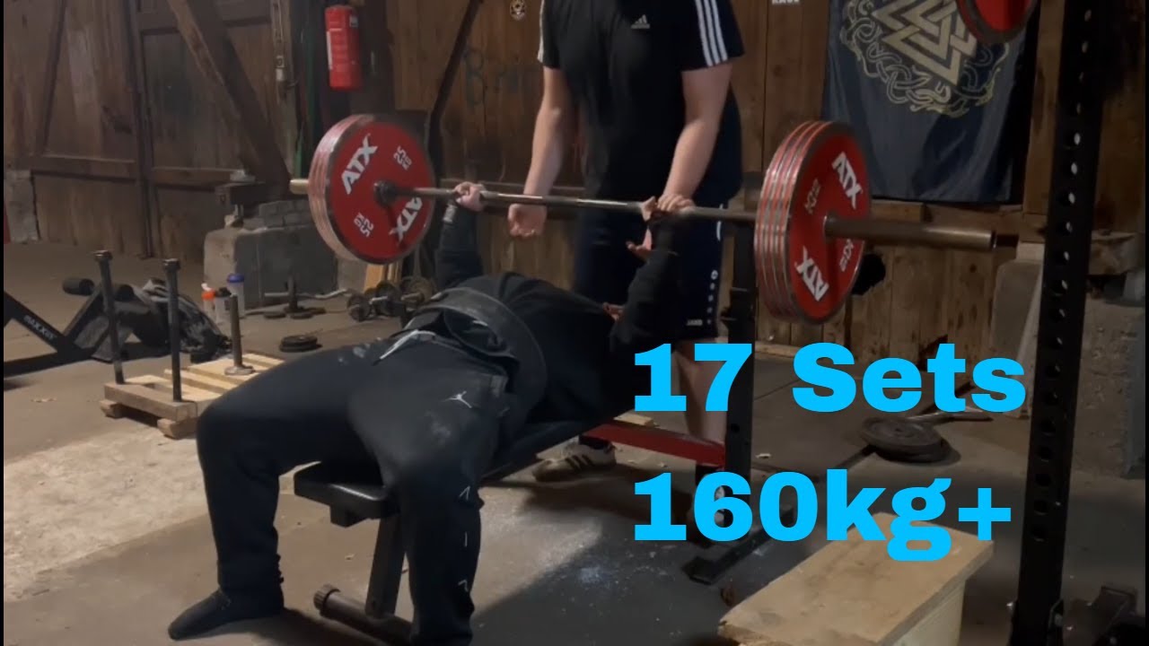 200kg Bench Press; Week 4 - YouTube