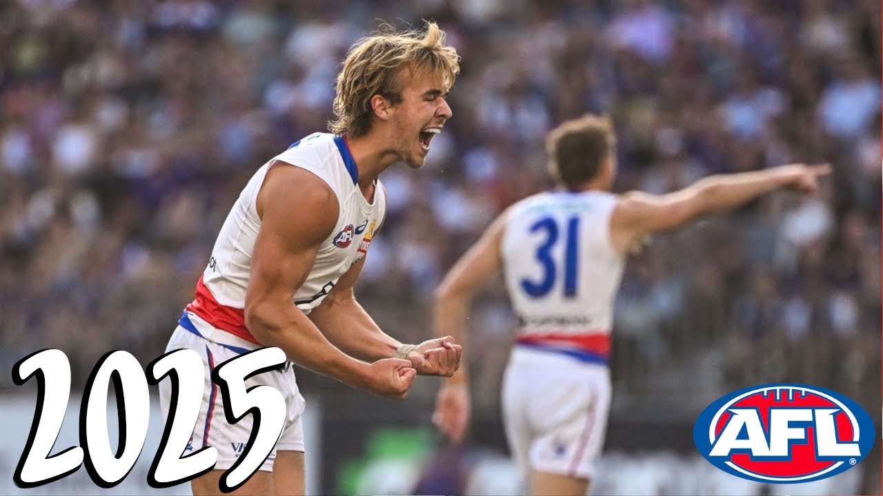 Ryley Sanders Showed His Class | 2025 AFL Highlights - YouTube