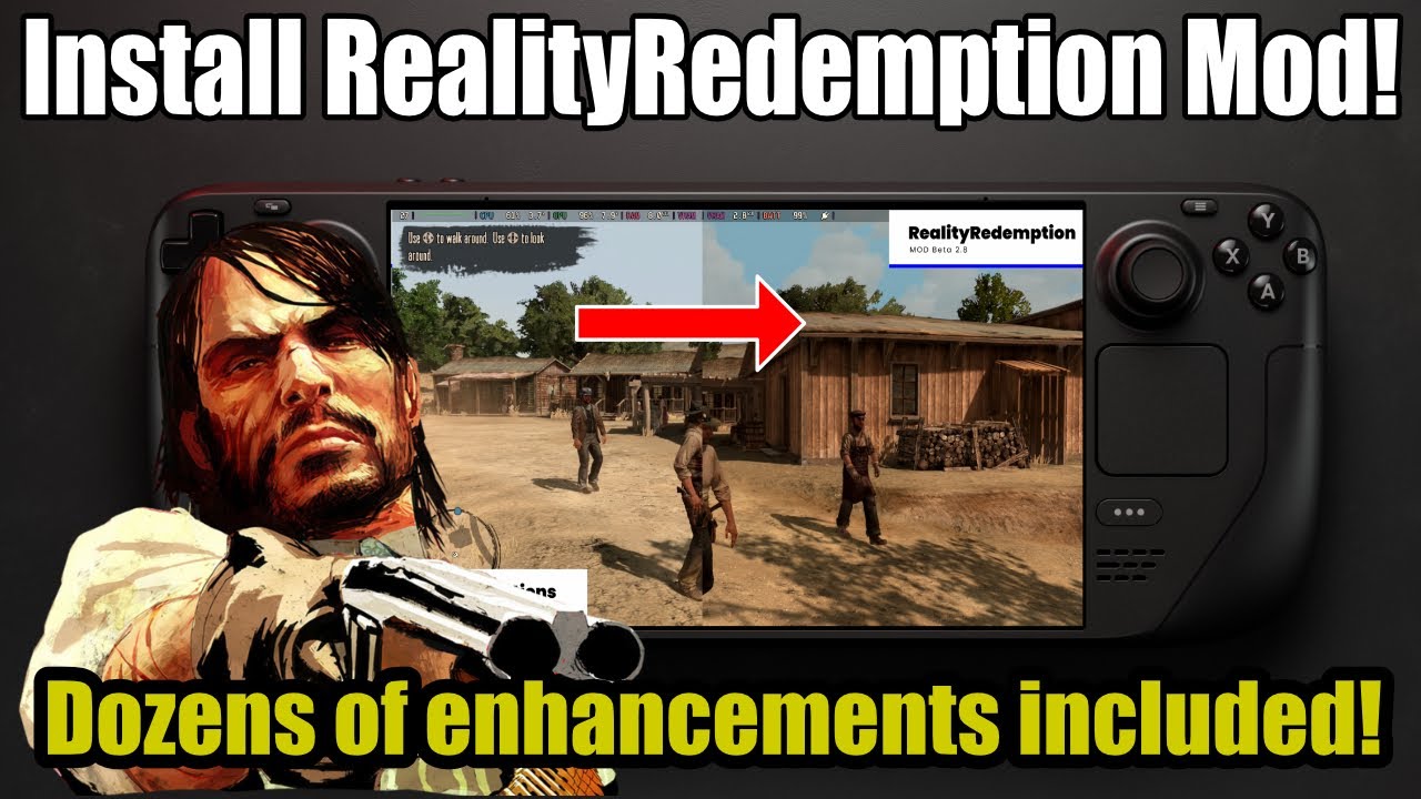 EASY Reality Redemption MOD for Red Dead Redemption - DOZENS of ...
