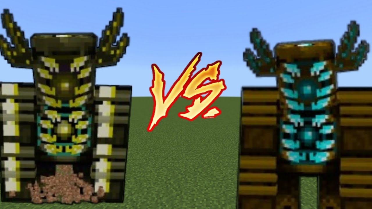 Overzyden Minion vs Golden Tungsten Zorden in Minecraft Mob Battle ...