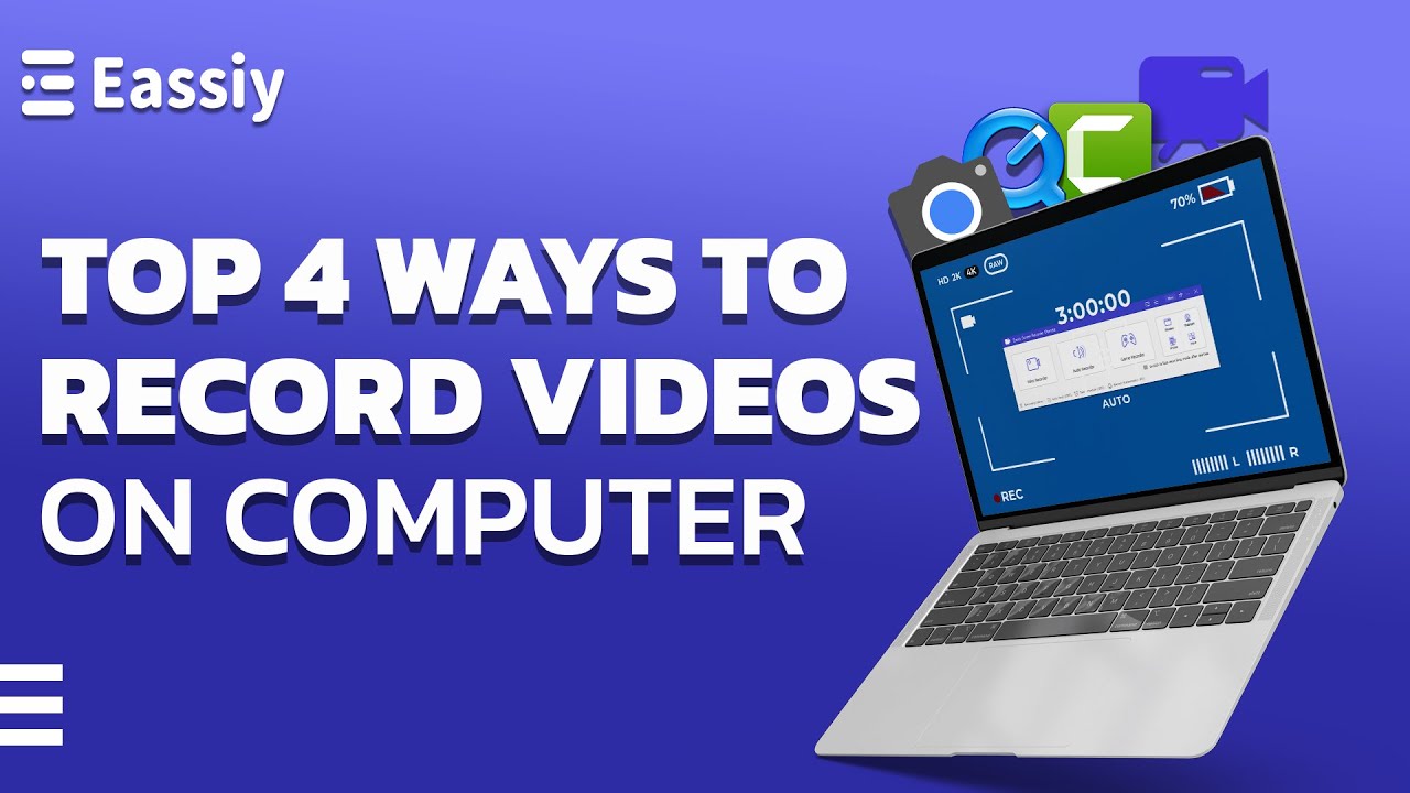 Top 4 Ways to Record Videos on Computer - YouTube