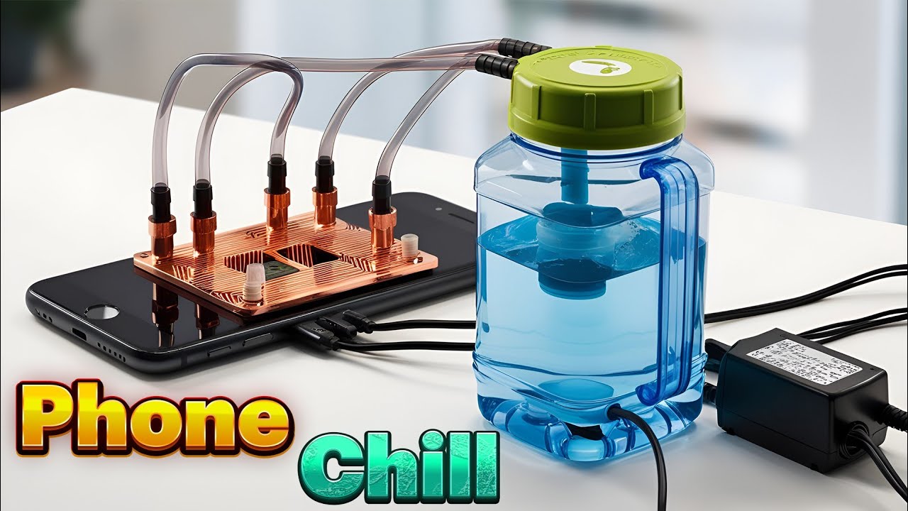 Ultimate DIY Phone Cooler | Beat the Heat with This Water Cooling Hack ...
