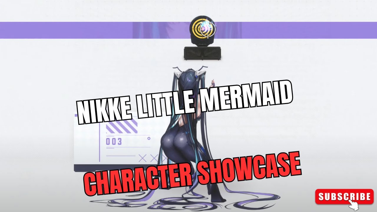 Nikke: [Little Mermaid] | Full Character Showcase - Intro, Model ...