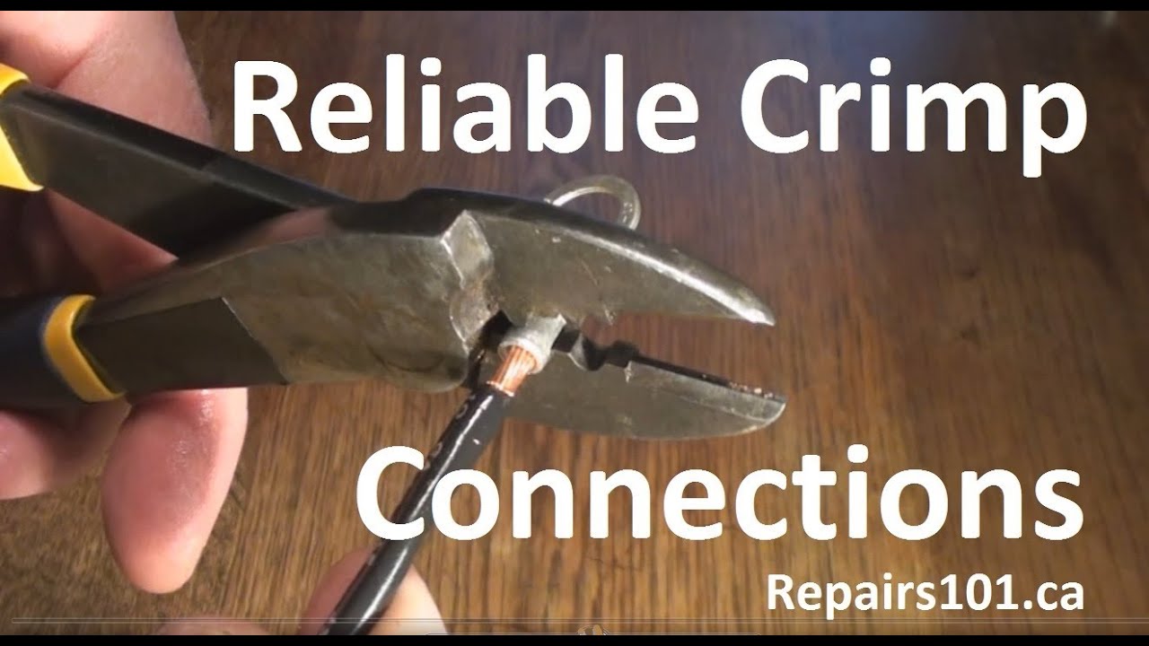 Reliable Crimp Connections - YouTube