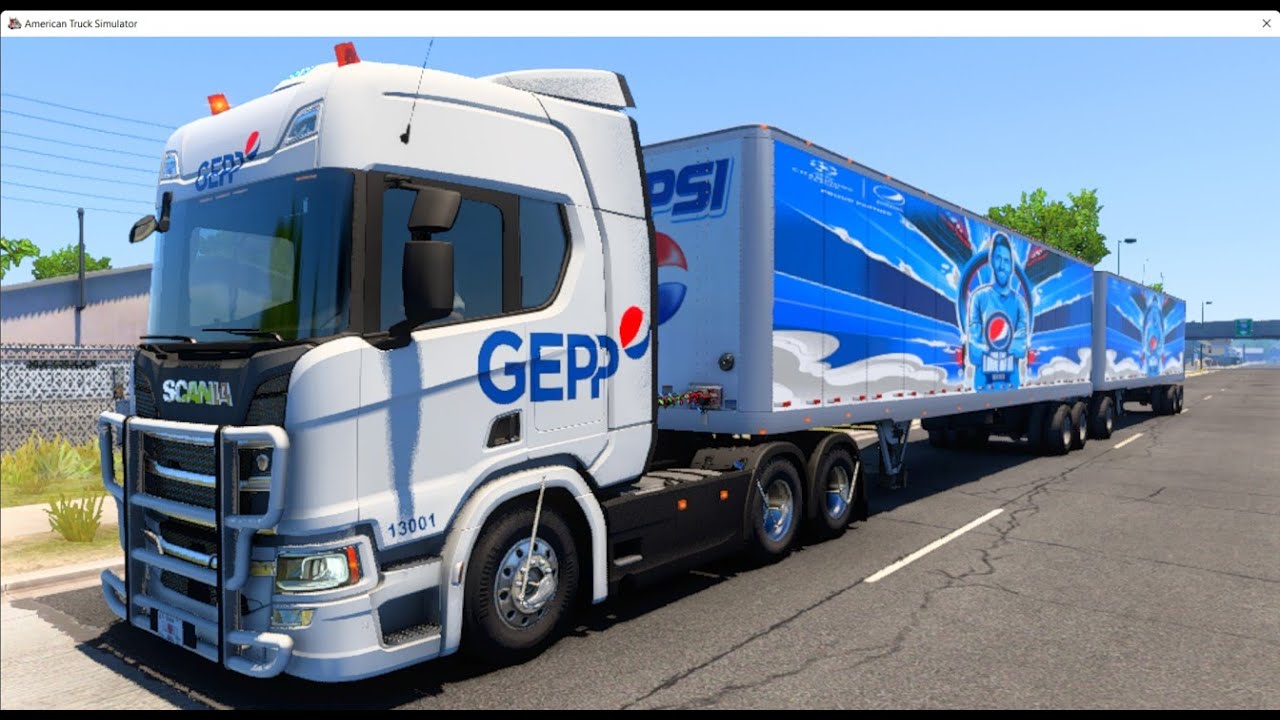 ATS 1.47| Descarga Camión Scania R Package Con Caja Seca Pepsi |Skins ...