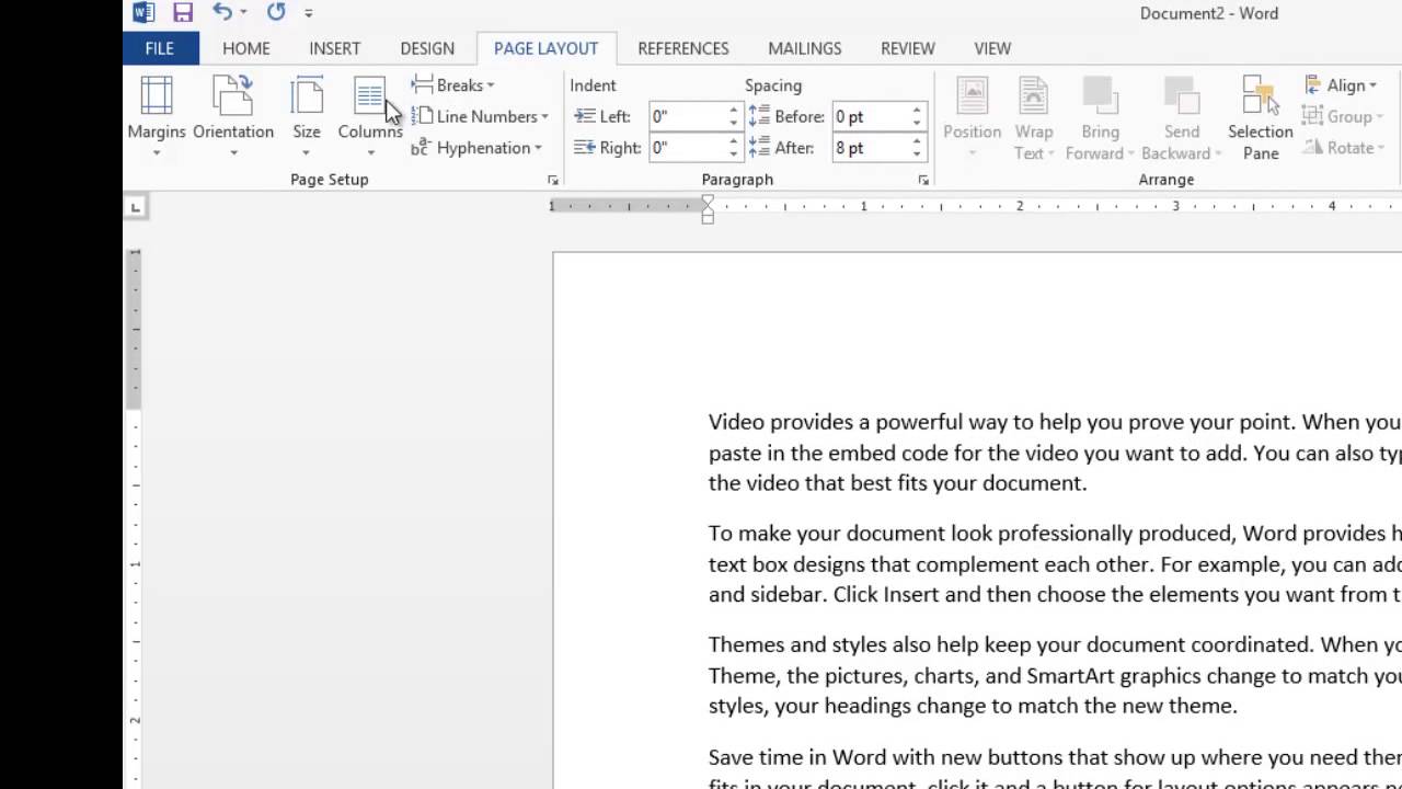 How To Change Margins In Microsoft Word Documents YouTube how-to-change-margins-in-microsoft-word-documents-youtube