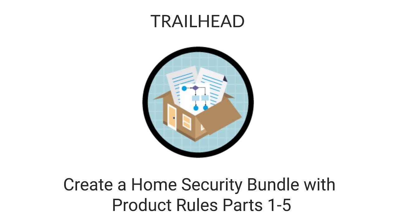 [TRAILHEAD] - Create a Home Security Bundle with Product Rules Parts 1 ...