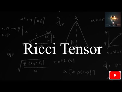 Ricci tensor|symmetric|general relativity - YouTube
