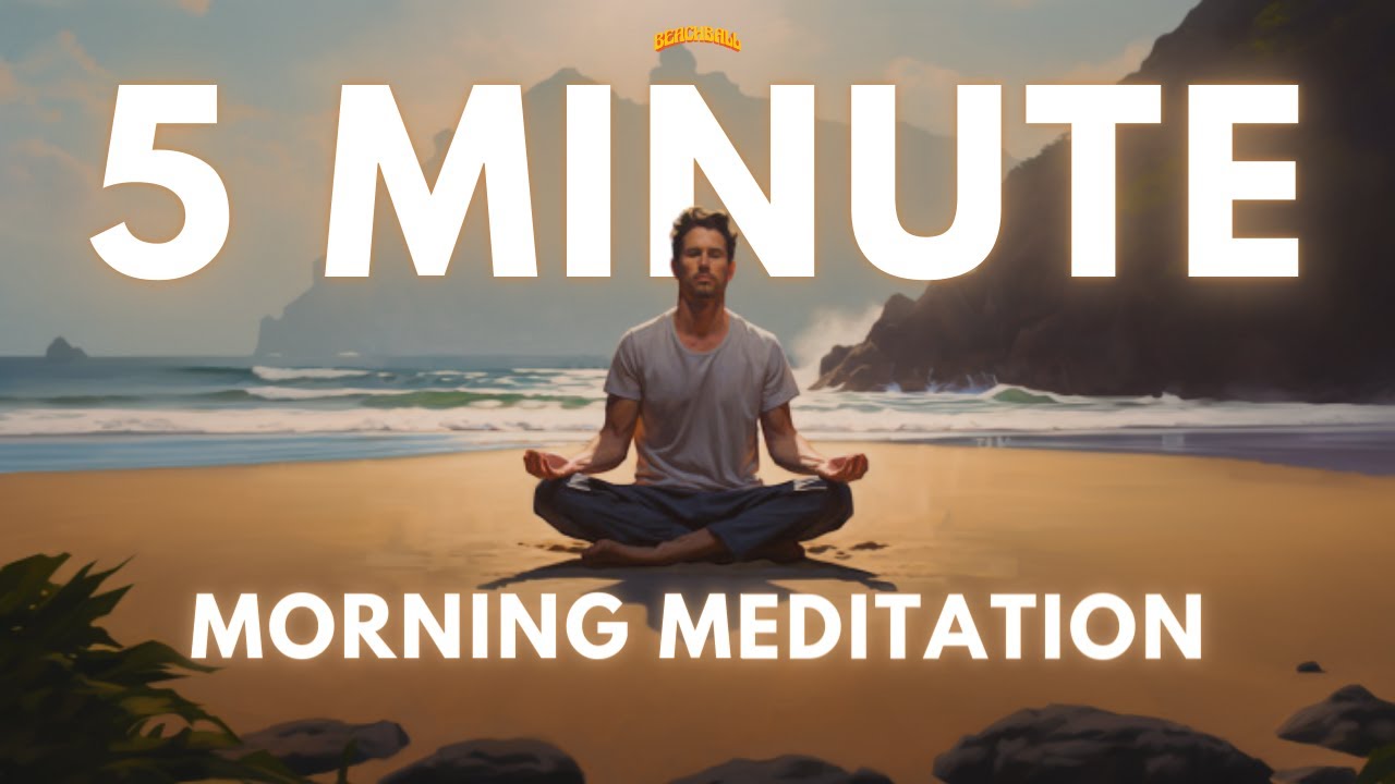 5 Minute Guided Morning Meditation for Positive Energy ☀️ - YouTube