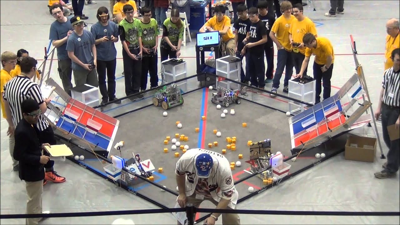 7393 Qual Match 3 -- FIRST Tech Challenge 2016 Maryland Championships ...