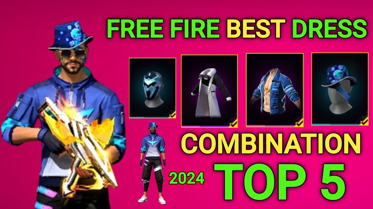 FREE FIRE BEST DRESS COMBINATION 2024 #FREEFIRE - YouTube