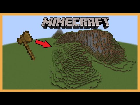 Noob Creates Mountain with WorldEdit | Minecraft WorldEdit - YouTube