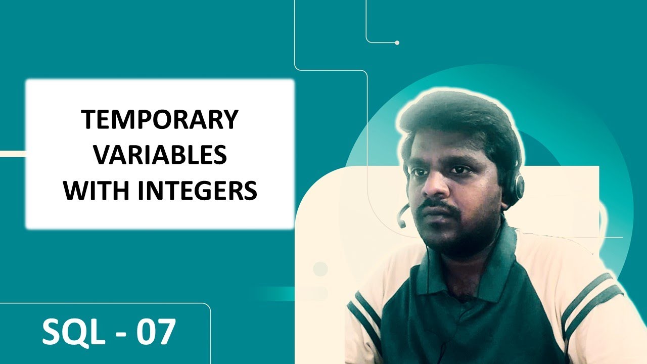 SQL MSSQL Temporary Variable With Number Integers YouTube sql-mssql-temporary-variable-with-number-integers-youtube