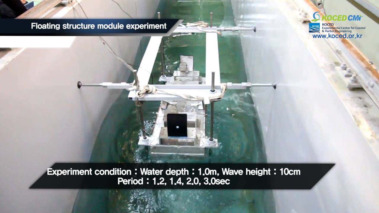 Floating Structure Module Experiment - YouTube
