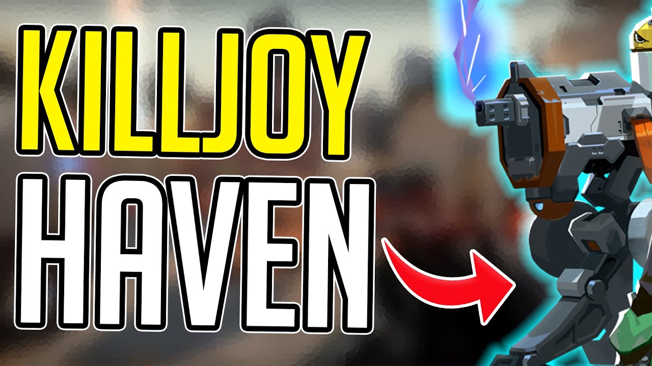 Killjoy LIVE In Competitive Haven Match (Spots, Setups & Site (Turret ...