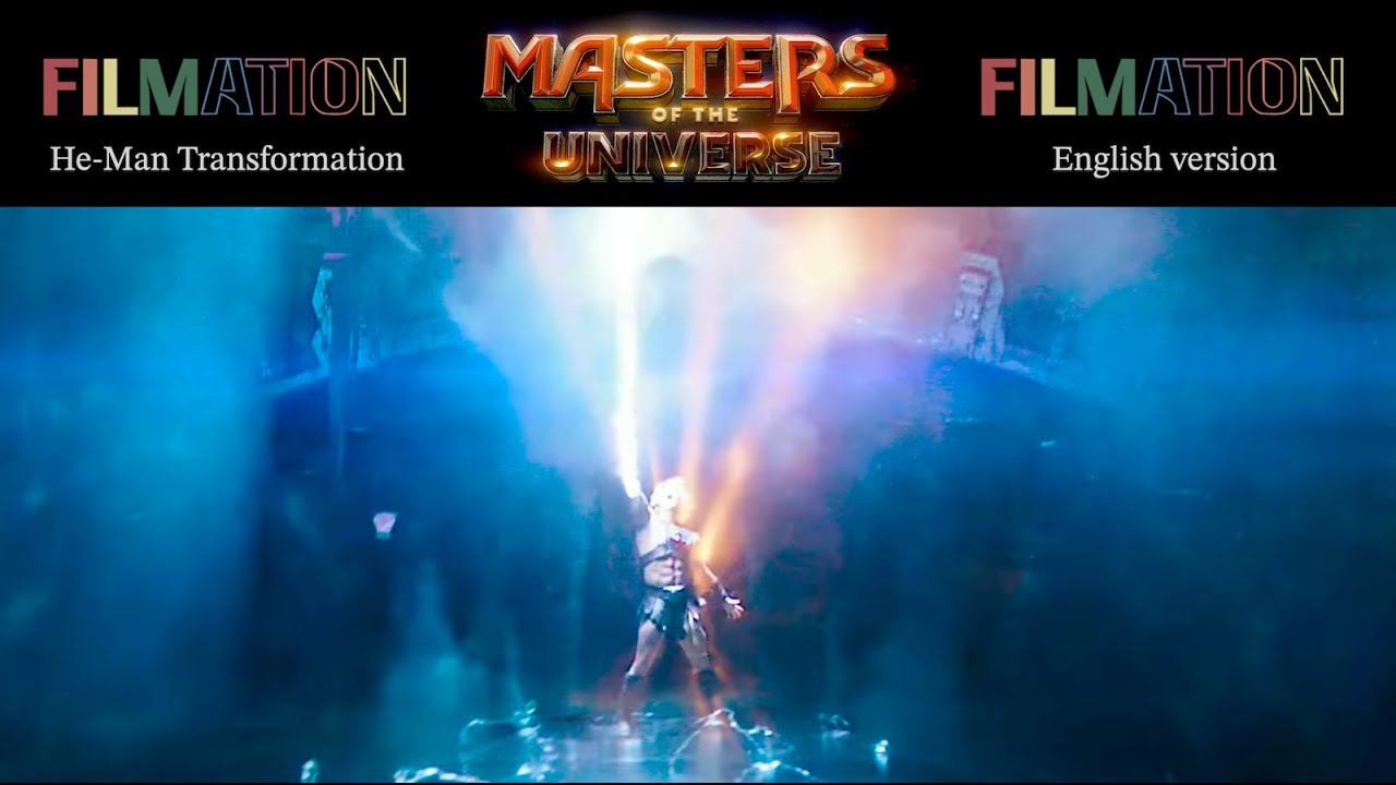 2026 He-Man Transformation Filmation Style ENG | Masters of the ...