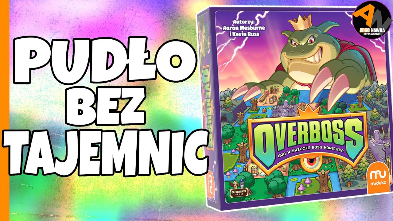 OVERBOSS - gra planszowa w świecie Boss Monster | Opis Gry | Zawartość ...