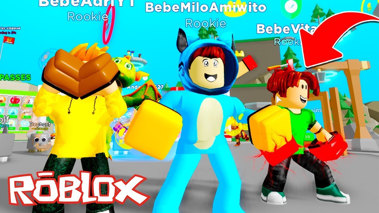 BEBE MILO BOXEA CON VITA NIÑA Y HACE TRAMPA COMO SIEMPRE 😂 ROBLOX ...