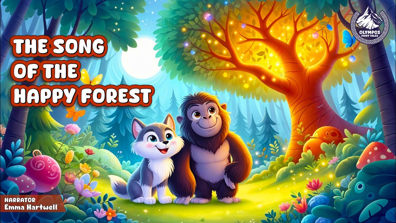 The Song of the Happy Forest | English Bedtime Stories for Kids | 2 - 4 ...