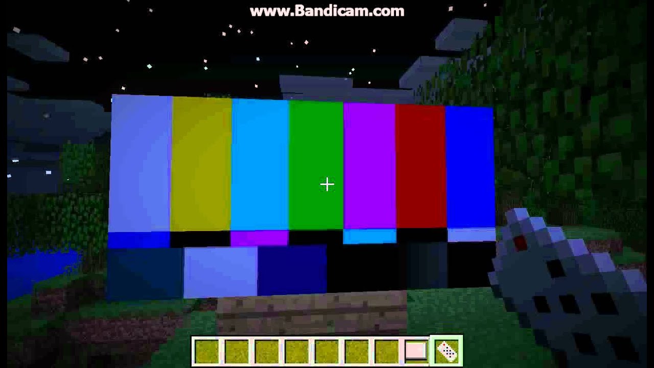 Minecraft modifikacje:tv mod - YouTube