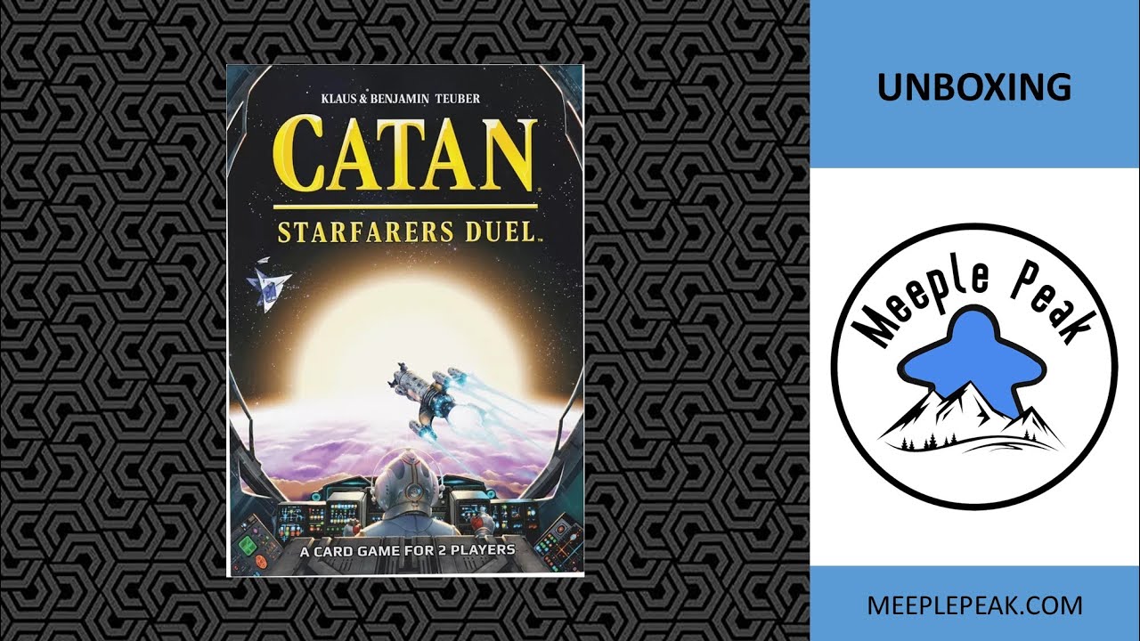 Explore the vastness of space. Unboxing CATAN Starfarers Duel. - YouTube