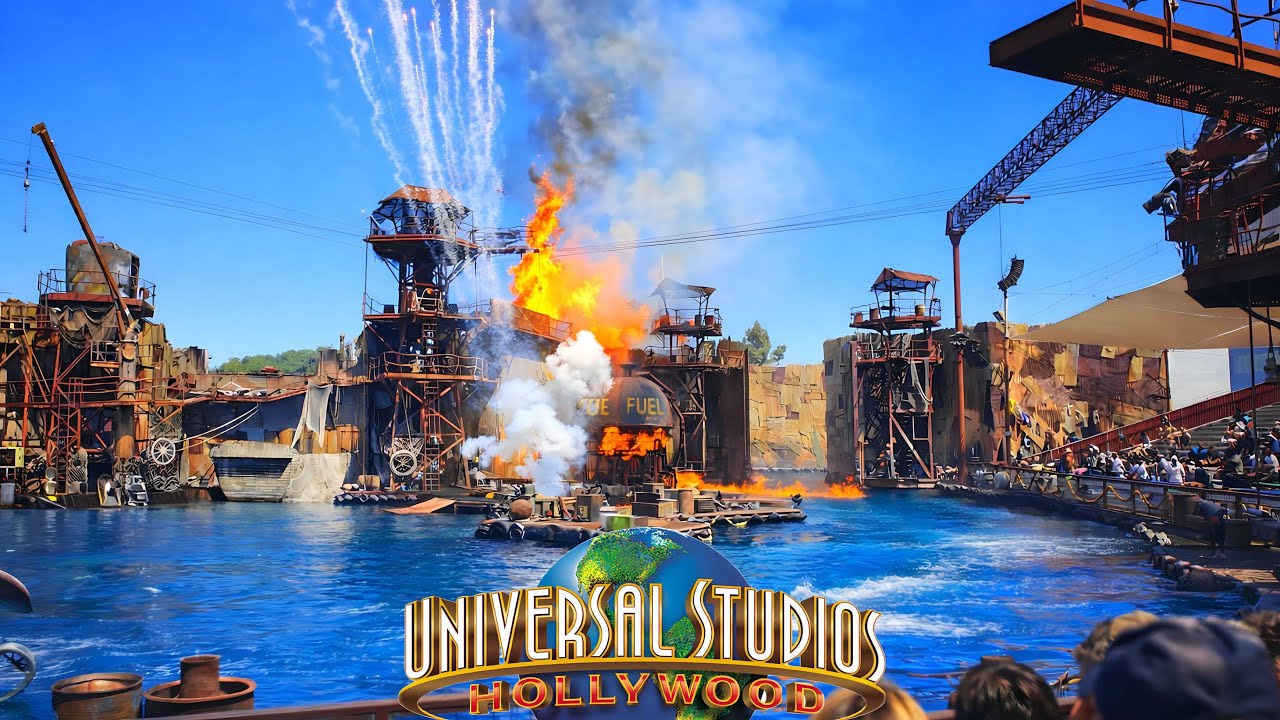 [NEW 2026] WATERWORLD Live Stunt Show - 4K POV - Universal Studios ...
