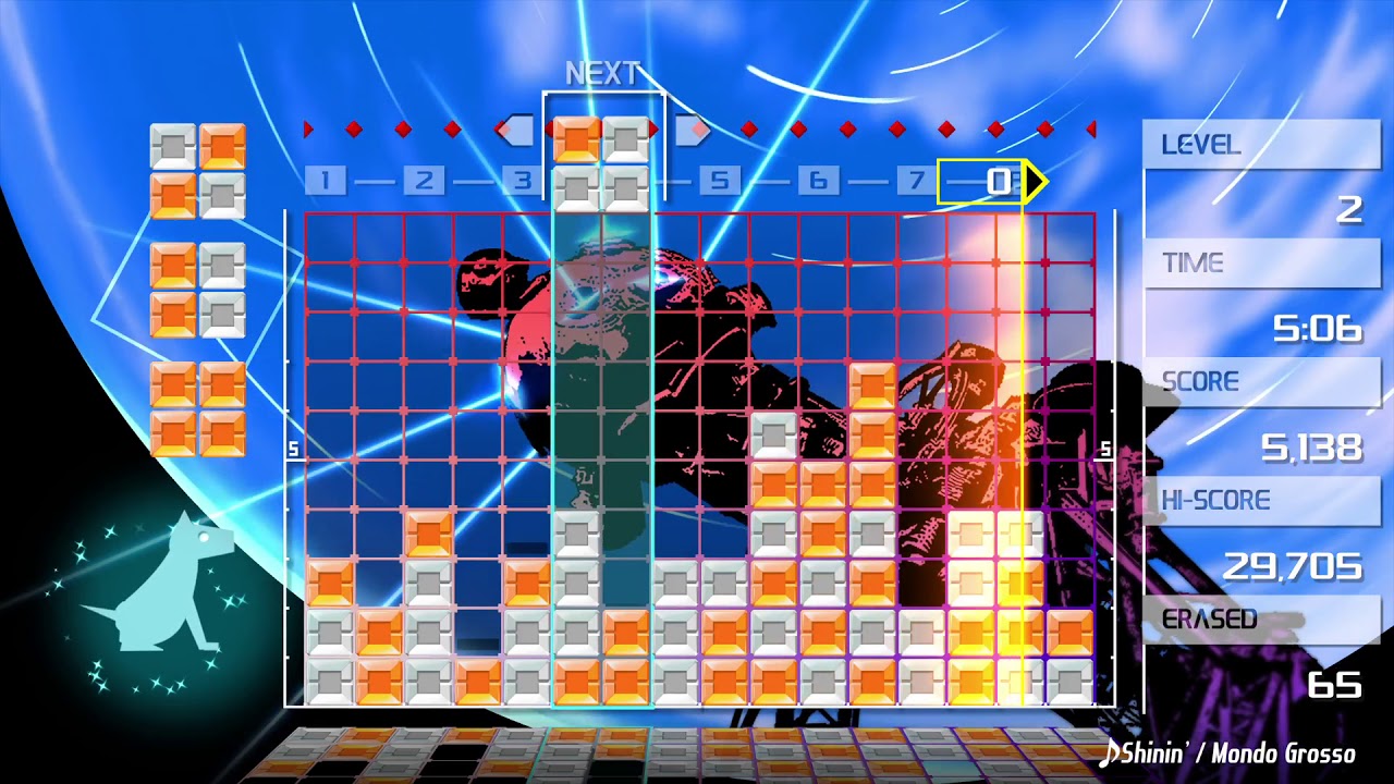 LUMINES REMASTERED - ONPSX GAMEPLAY-VIDEO | PS4 - YouTube