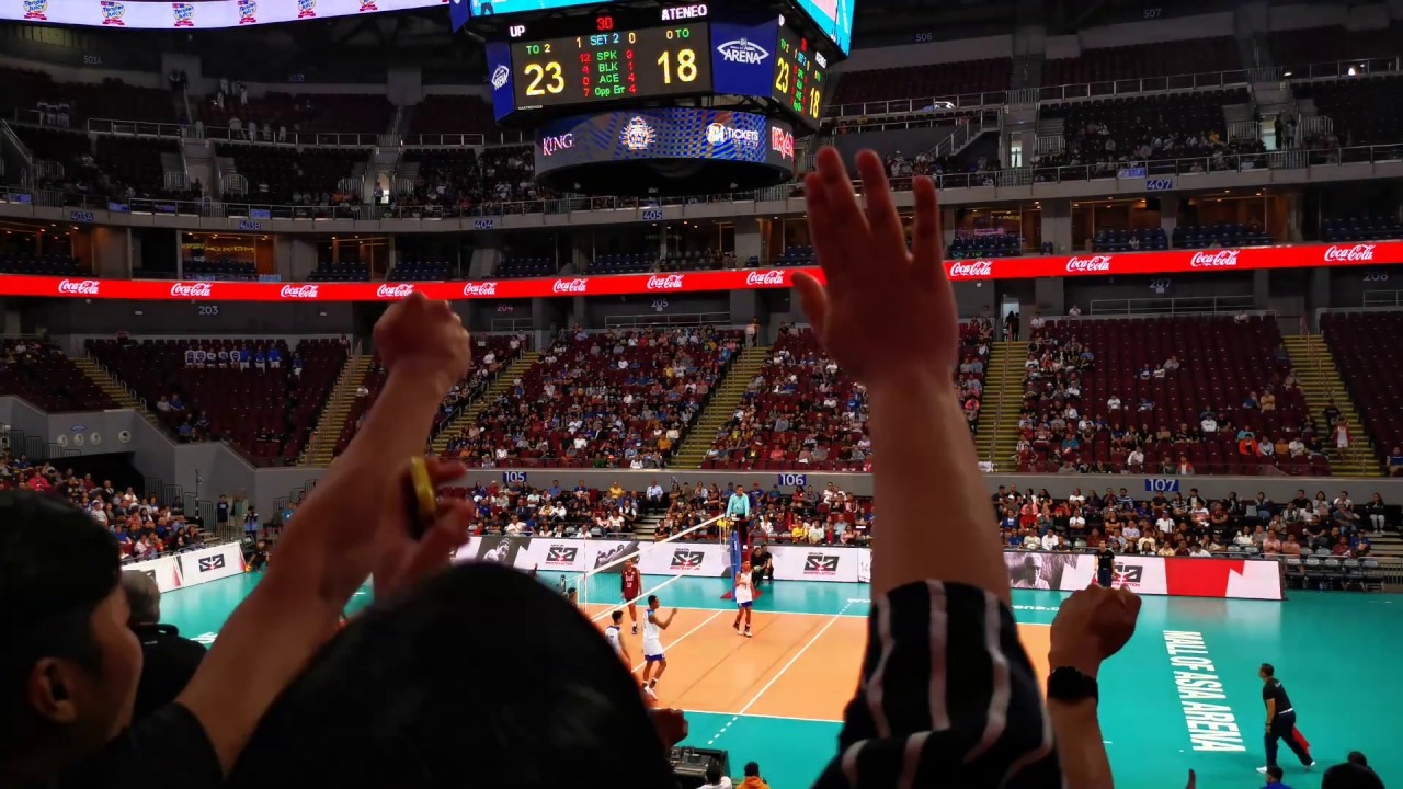 UAAP Season 82 Men's Volleyball - UP vs Ateneo Set 2 (March 04, 2020 ...