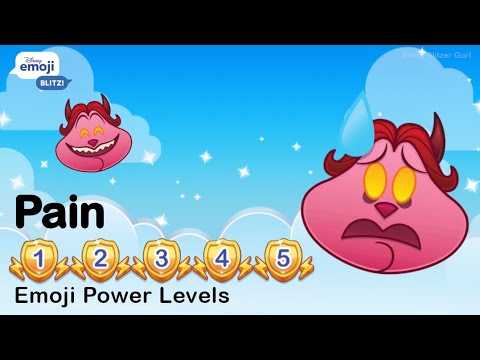 PAIN (Power Level 1 to 5) - Hercules - Disney Emoji Blitz - v65 - YouTube