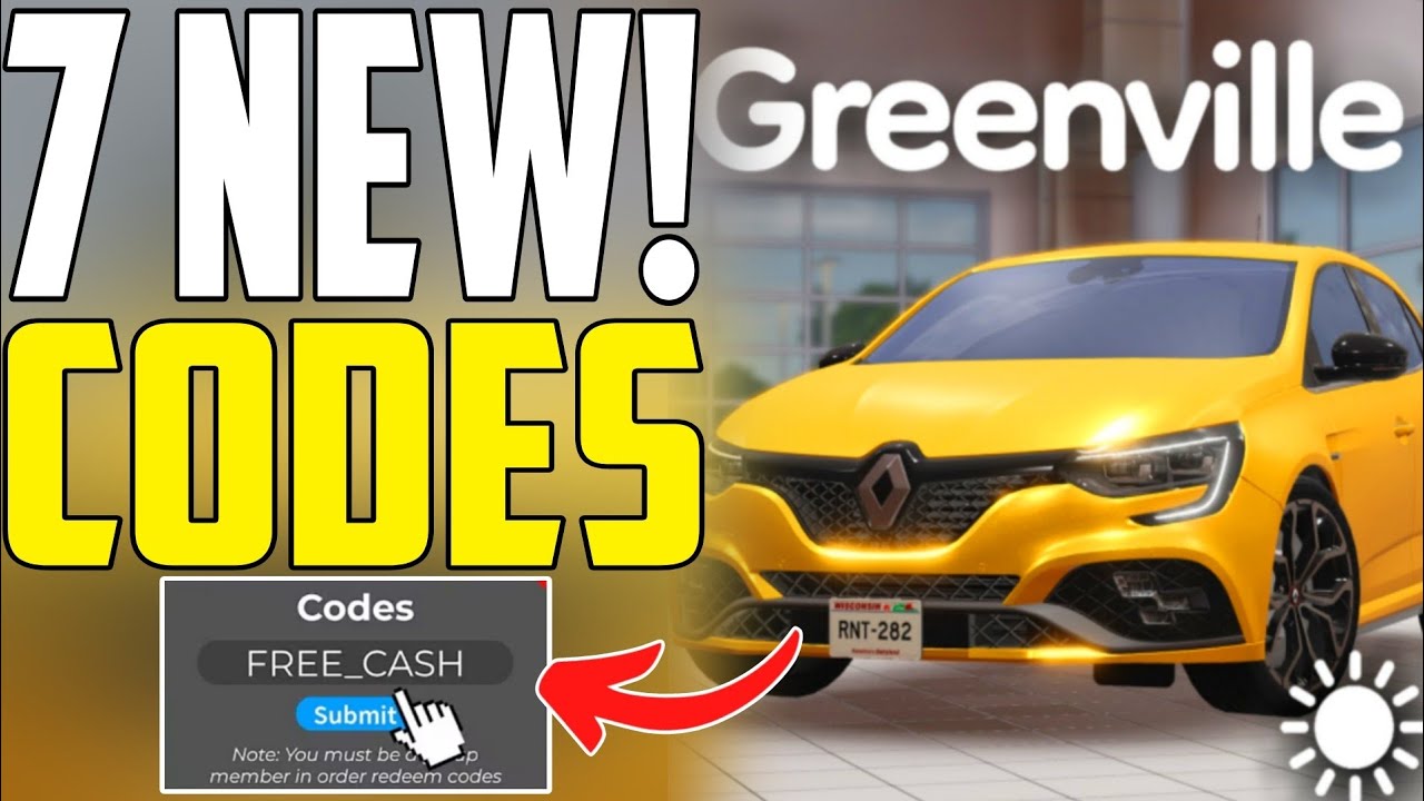 NEW UPDATE GREENVILLE ROBLOX CODES 2025 - GREENVILLE CODES 2025 [ROBLOX ...