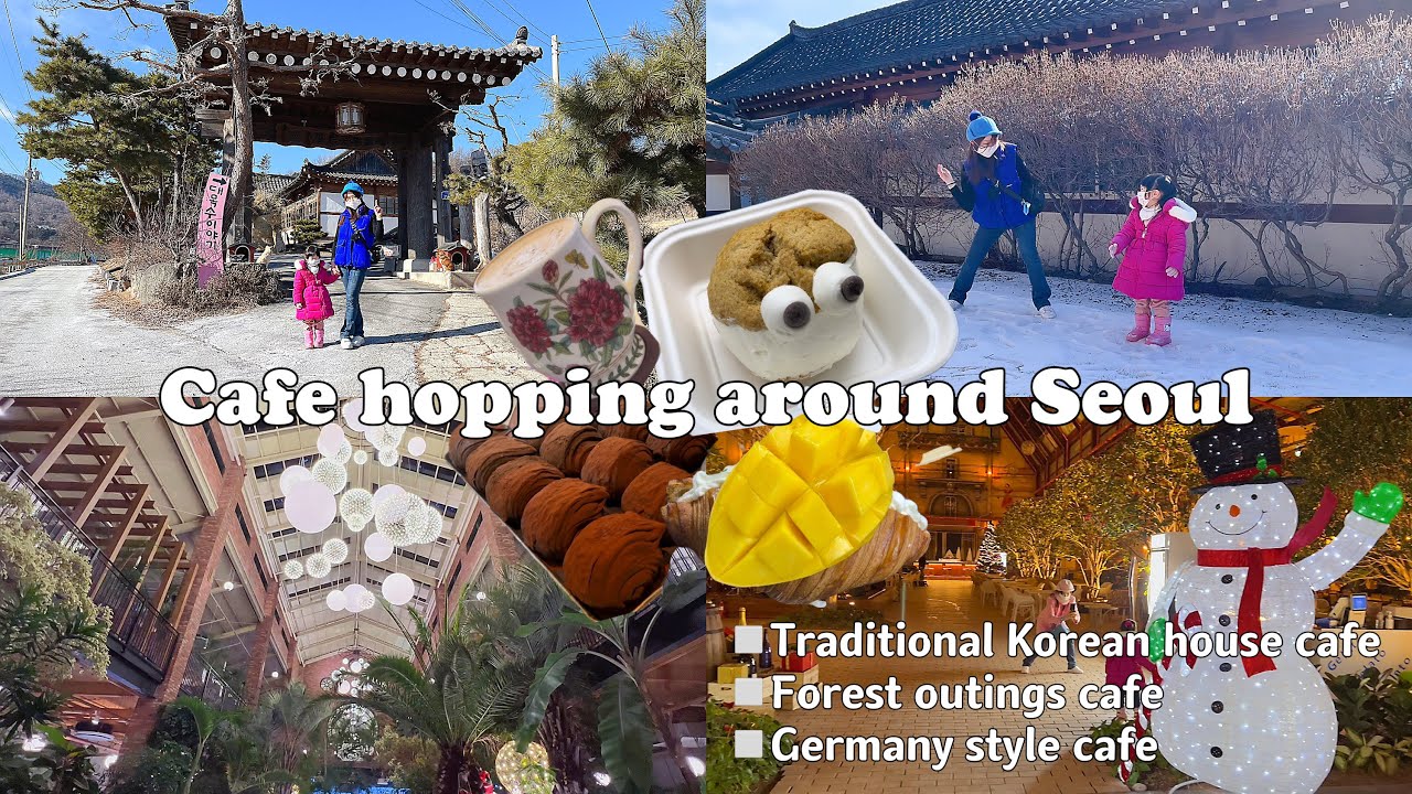 [4K]Cafe hopping in Korea | Traditional Hanok Cafe |Best Cafes around ...