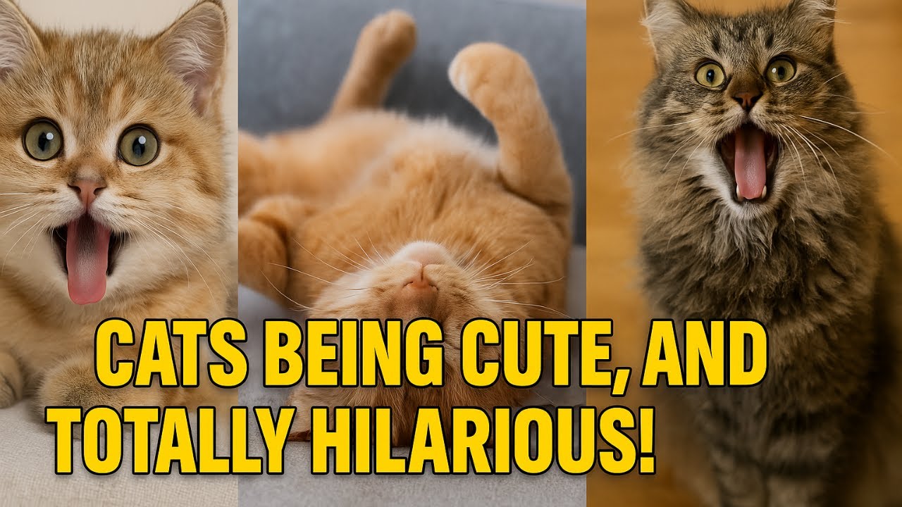 Cats Being Cute Crazy and Totally Hilarious - YouTube