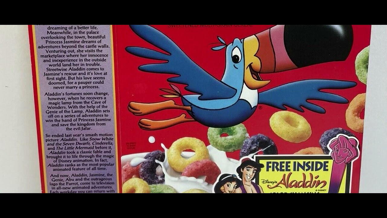 Trains formers Toucan Sam froot Loops Aladdin - YouTube