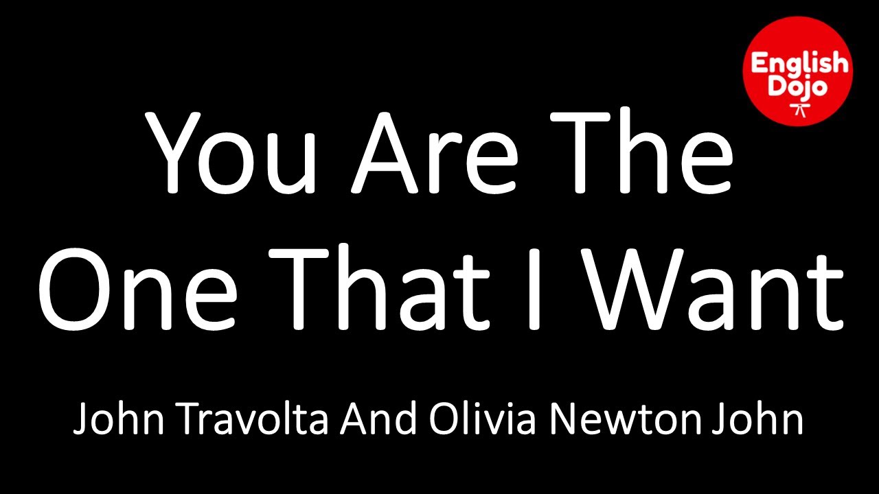 Songclub! You Are The One That I Want / John Travolta / Olivia Newton ...