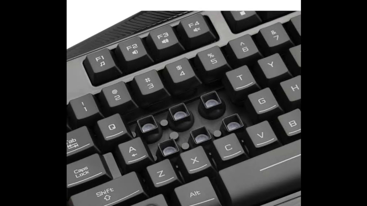 This is what a lubed membrane keyboard sounds like - YouTube