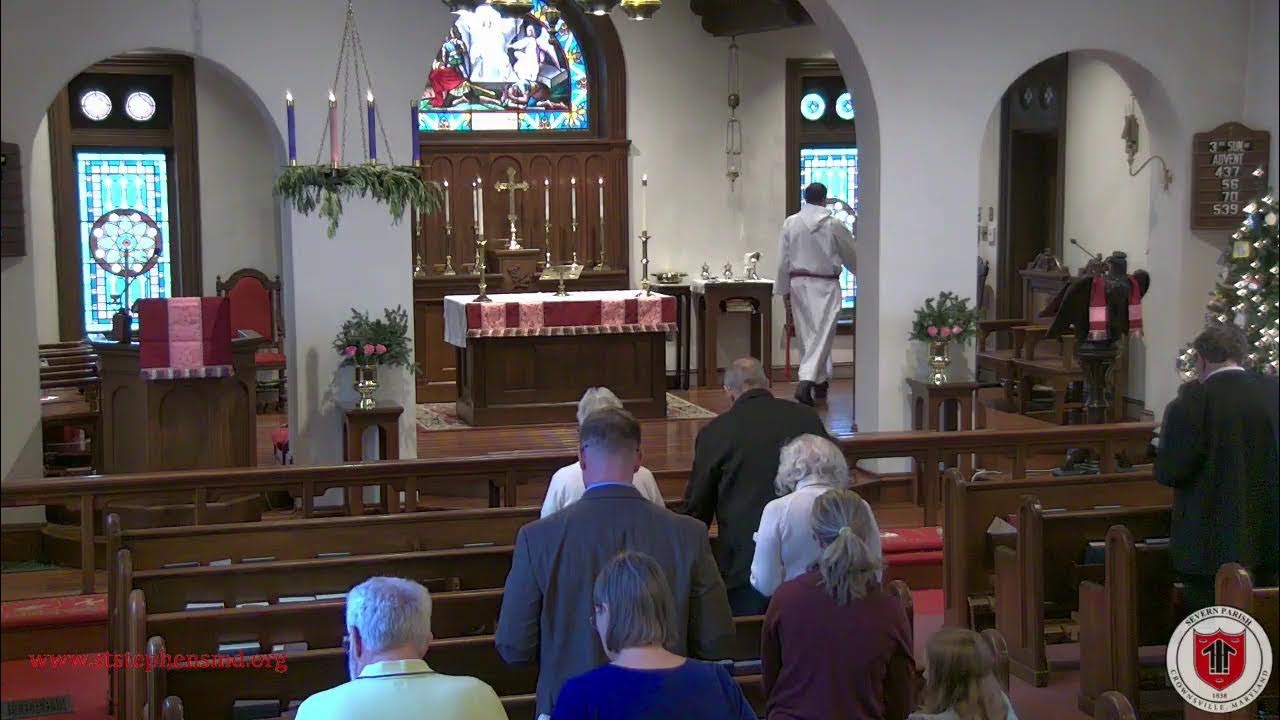 The 3rd Sunday of Advent - Holy Eucharist, Rite II - December 17, 2023 - YouTube